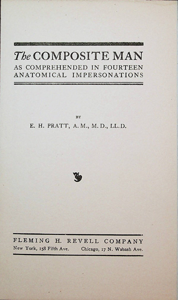 The Composite Man as Comprehended in Fourteen Anatomical Impersonations
