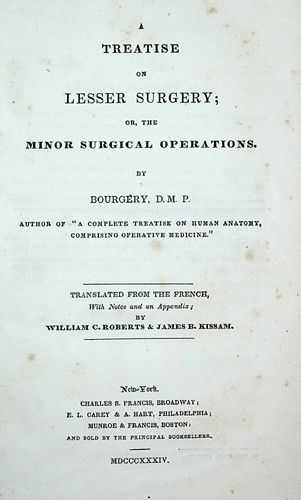 A Treatise on Lesser Surgery; or the Minor Surgical Operations by D.M.P ...